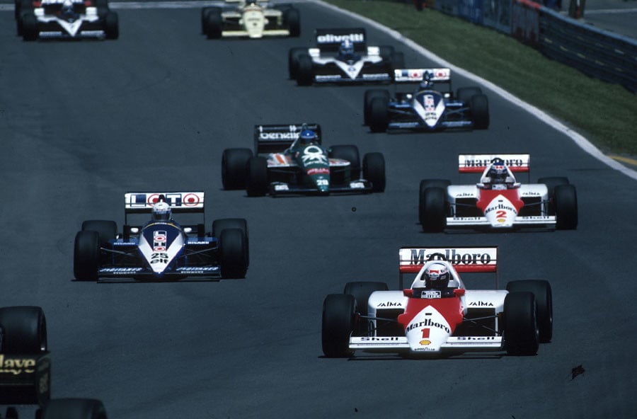 Formula 1 1986, la seconda lezione del Professore