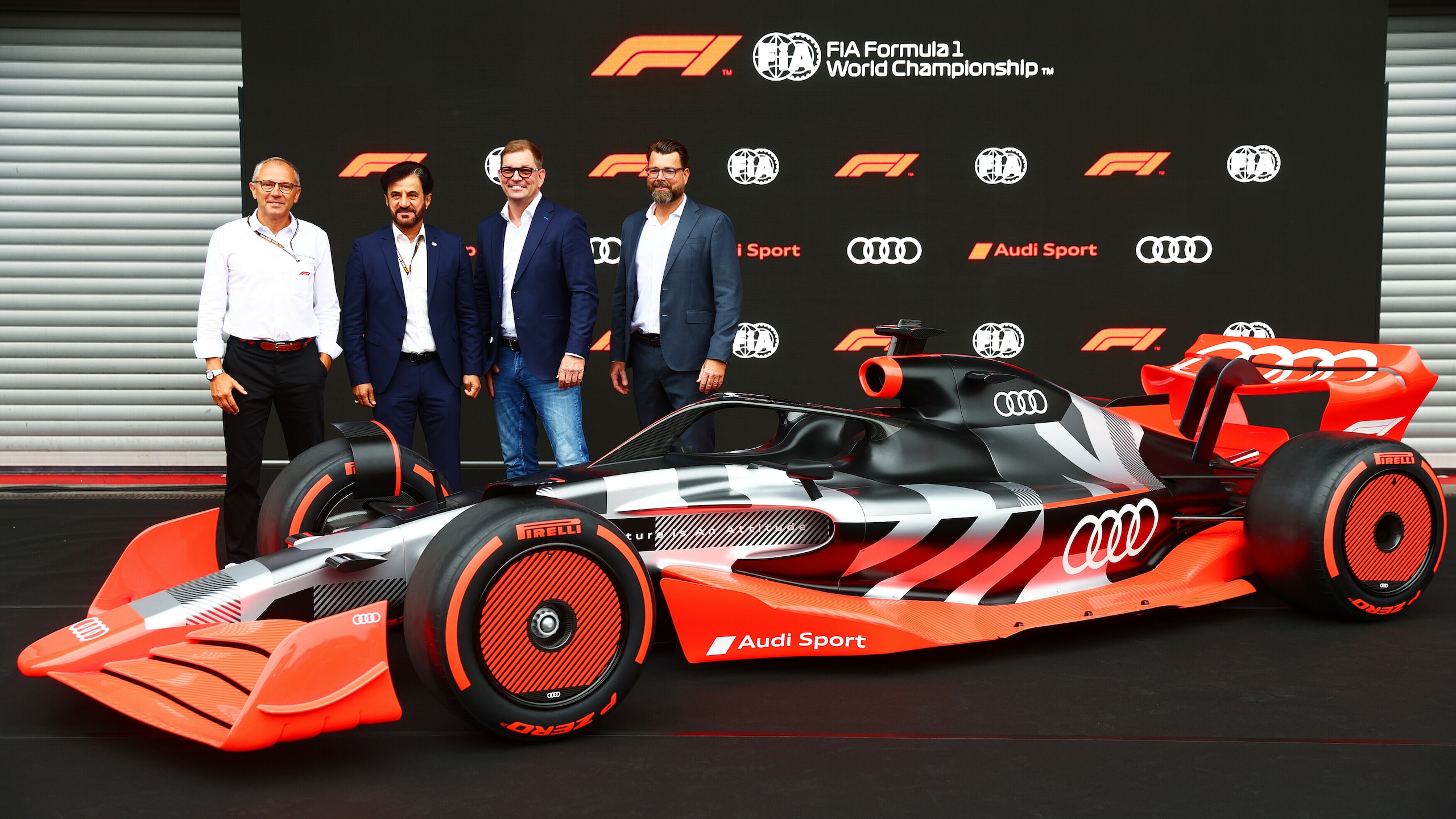 Audi svela la livrea della monoposto per la F1 2026
