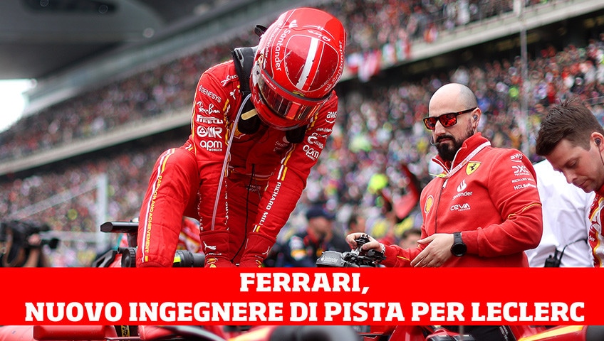 Bryan Bozzi, il nuovo ingegnere di pista per Leclerc - Video | Autosprint